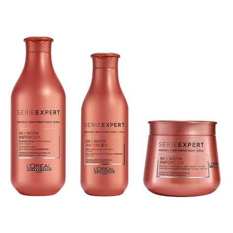 Jual Loreal Inforcer Set Shampoo Conditioner Mask Shopee Indonesia