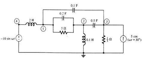 Solved Given Cicuit On Side For Ssh Awrite The Node