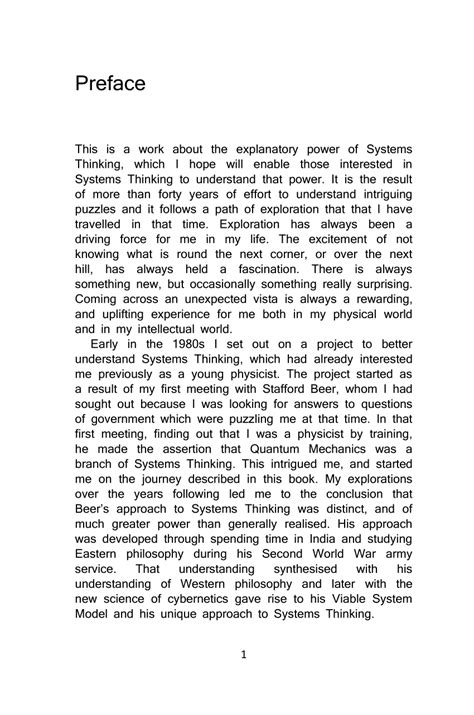 Pdf Thinking Systems Preface