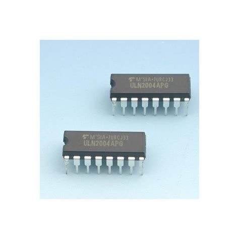 1 99 darlington transistor array 6 15v input uln2004 tinkersphere