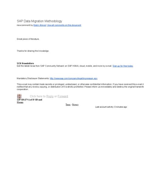 Sap Data Migration Methodology Pdf