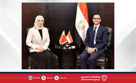 وزير الاستثمار والتجارة الخارجية بجمهورية مصر العربية يلتقي سفيرة مملكة