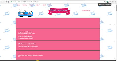 Pemrograman Web Dan Basis Data Website Train Detector