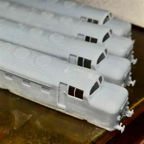 🚂 Class 55 Deltic Diesel Locomotive Tt120 Rescaleable To 2mm 3mm N