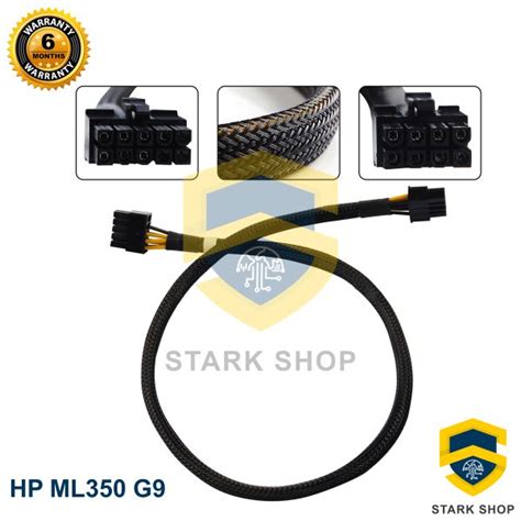 10pin To 8pin Gpu Power Pcie Cable For Hp Ml350 G9 Andnvidia K80 M40 M60 P40 P100 فروشگاه استارک