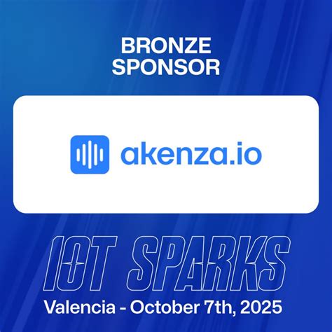 Iotsparks2025 Iot Dataplatform Data Iotprojects Iotdata Iotevent