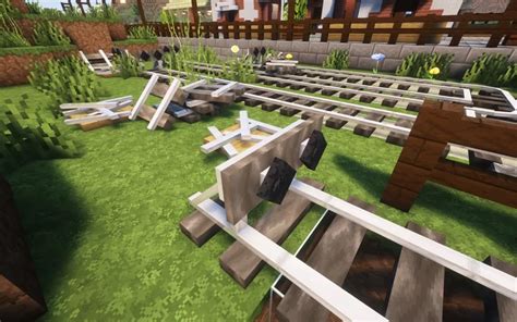 Acacia Log Rail With Extras Pack 1 15 1 20 4 Minecraft Texture Pack