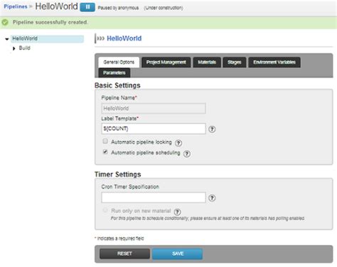 Hello World With Gocd Gocd Blog