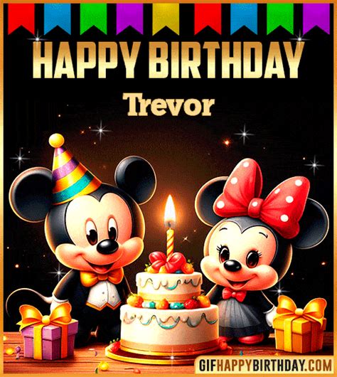 🎉 Happy Birthday Trevor  🎂 Funny And Personalized Animated Wishes