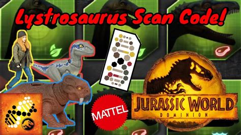 Jurassic World Dominion 2022 Facts App Lystrosaurus Scan Code YouTube