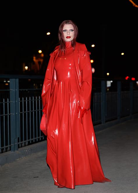 Julia Fox Frees The Bellybutton In A Sheer Cutout Dress In Paris Glamour