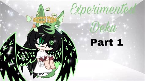 Experiment Deku 1 Mha Youtube