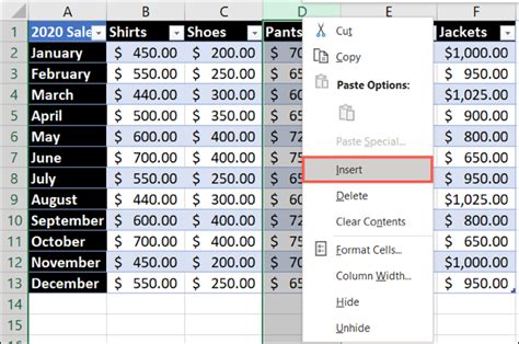 Como Adicionar Ou Excluir Colunas E Linhas Em Uma Tabela No Microsoft