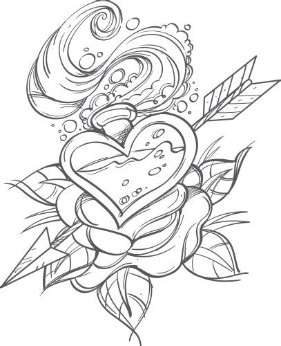 Black And White In Stained Glass Royalty Free Vector Image