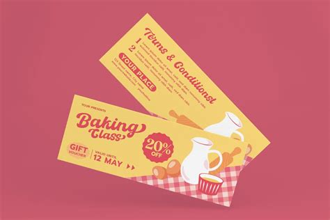Baking Class Voucher Graphic Templates Envato Elements Baking Class Voucher Graphic Templates Envato Elements
