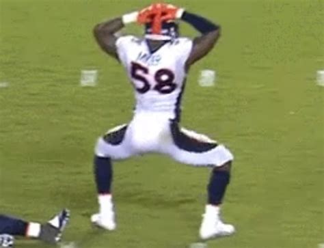 Von Miller Sack Dance Looked Like A Val Venis Move Video Larry