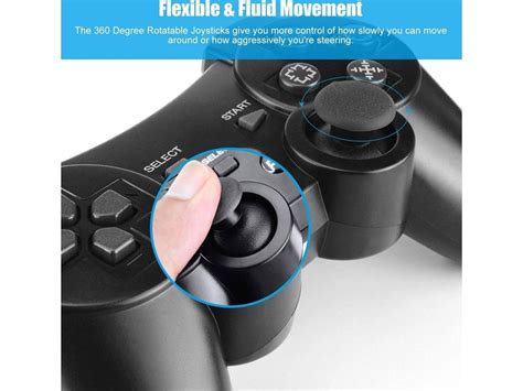 Comando Ps3 Enzons Dual Vibration Six Axis Bluetooth Preto Worten Pt