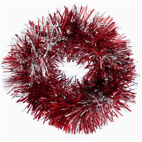 Tinsel Scrunchie Red Smock Candy
