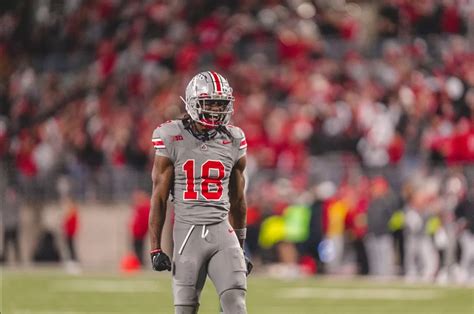 Marvin Harrison Jr Dá Aula E Ohio State Bate Michigan State