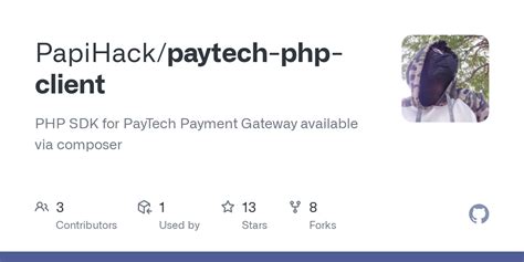 Github Papihack Paytech Php Client Php Sdk For Paytech Payment Gateway Available Via Composer