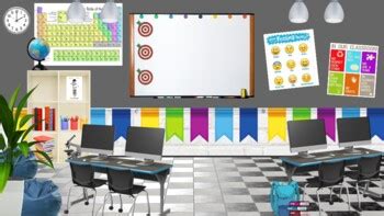 Bitmoji Classroom Template Colorful Chrome Template By The Be Havior Blueprint