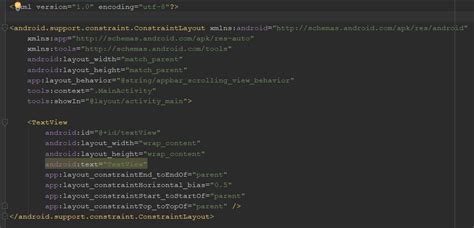 Android Element Is Not Allowed Here Inside Of Constraintlayout When
