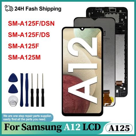 6 5 Oem For Samsung Galaxy A12 Display A125f A125 Lcd Touch Screen Digitizer Display For Galaxy