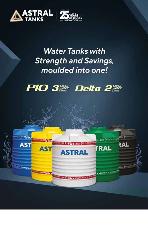 Astral Delta Water Tanks At ₹ 6800 Piece Triple Layered Water Tanks