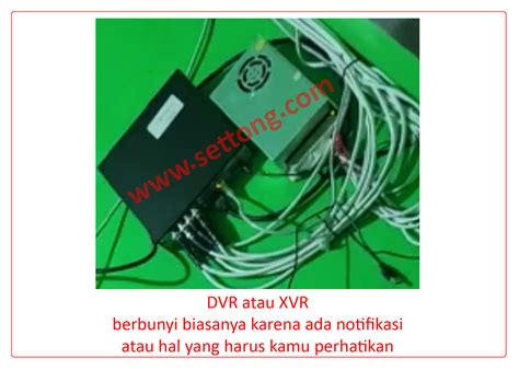 Dvr Cctv Bunyi Beep 5 Kali Ini Penyebanya