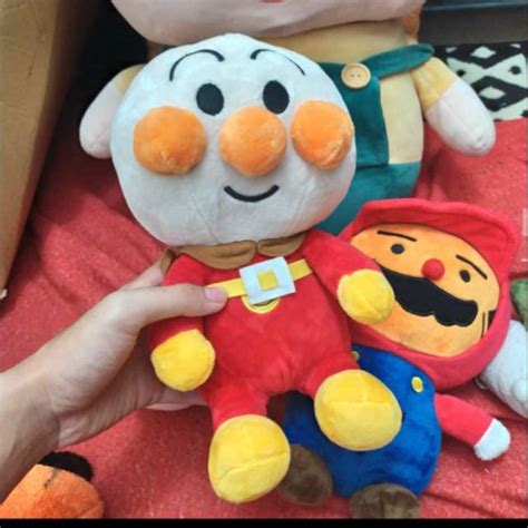 Jual Boneka Pipi Bulat Merah Lucu Anpanman Shopee Indonesia