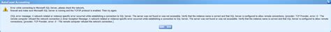 AutoCount Unable Login With Error While Connecting To Microsoft SQL Server Logical Asia