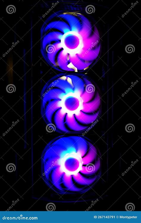 Refrigeratore A Computer Con Luce A Led Rgb Schede Di Circuito Per