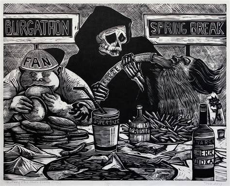 Gluttony From The Seven Deadly Sins By James Todd Annex Galleries