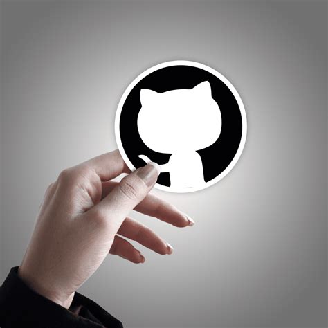 Github Logo Sticker Stickermirchi