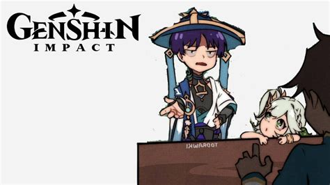 One Step At A Time Genshin Impact Comic Dub Youtube