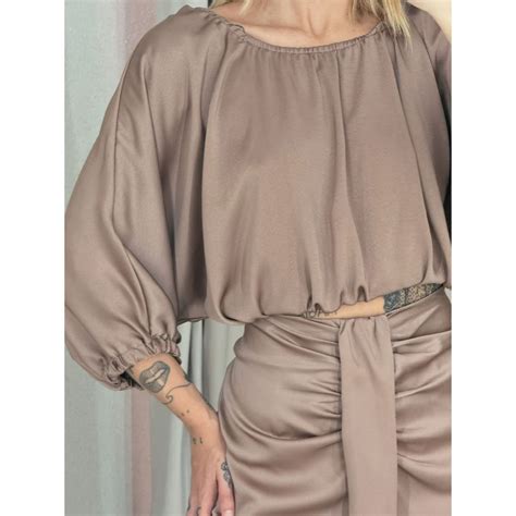 CROPPED MELISSA COSTA ABERTA CAROLLA FERRARO