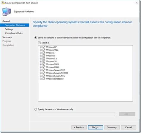 Configuration Baseline Remediation Configuration Item Recast Software