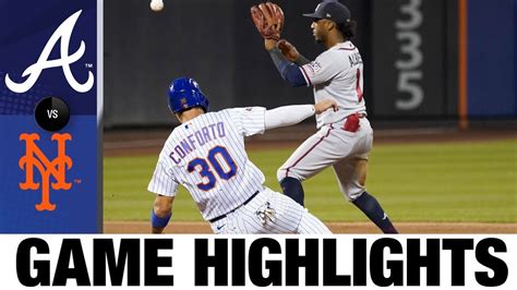 Braves Vs Mets Game Highlights 72821 Mlb Highlights Youtube