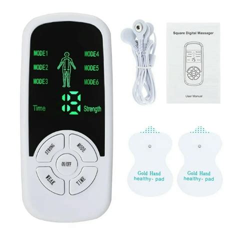 Ems Electric Muscle Therapy Stimulator Tens Unit Machine Meridian