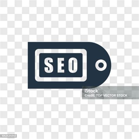 Seo 向量圖示隔離在透明背景上 Seo 透明度標誌設計向量圖形及更多互聯網圖片 互聯網 商務 商標 Istock
