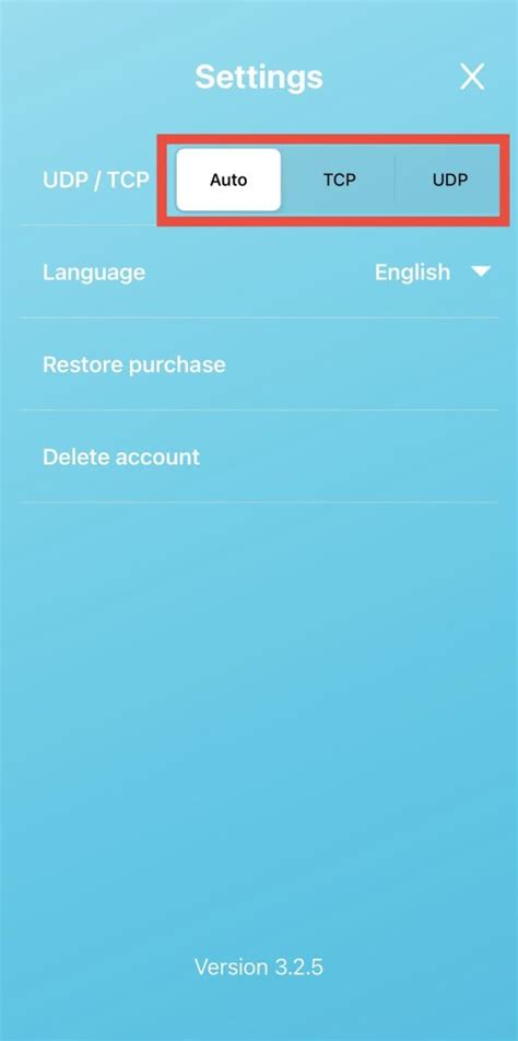 Switching Protocol To Udp Or Tcp On Ios I2vpn