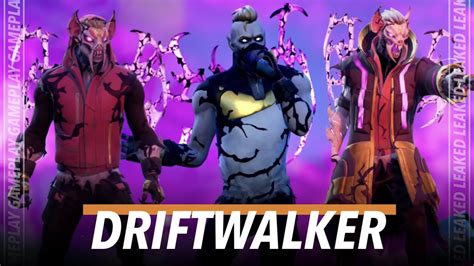 Leaked Driftwalker” Skin Gameplay All 3 Styles Halloween Skins