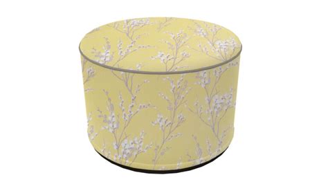 Laura Ashley Hydrangea Camomile Indoor Pouffe Rooms By Me