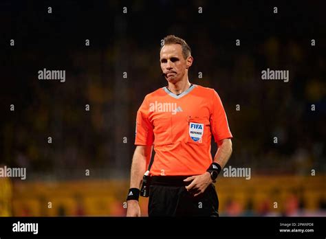 Bochum Germany April 28 2023 Sascha Stegemann The Football Match