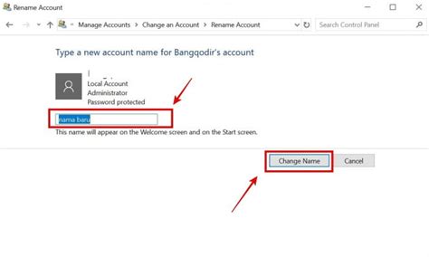 Cara Mengganti Nama User Di Windows Dengan Mudah