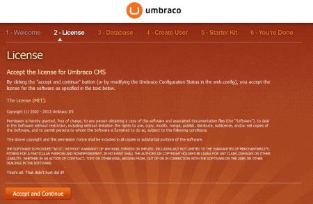 How To Configure Umbraco With A Pre Built Site UQuickstart The Fast Track To Umbraco