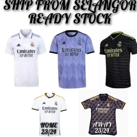 Real Madrid Jersey Home Kit Away Kit 3rd Kit Training Kit Football Real