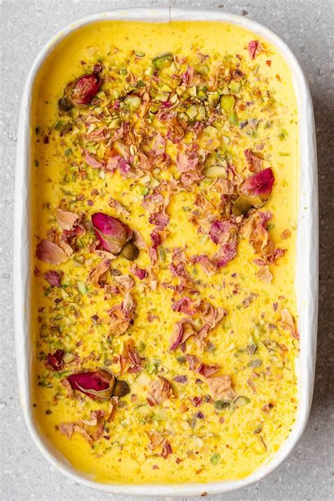 Persian Ice Cream Bastani Sonnati Recipe