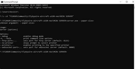 A32nx Mcdu Server Thermal Receipt Printer Hardware And Peripherals