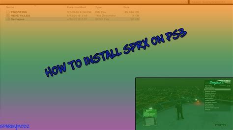 HOW TO INSTALL SPRX PS EASIEST WAY YouTube
